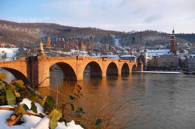 Der Brückenaffe in Heidelberg | Deutschland mal anders