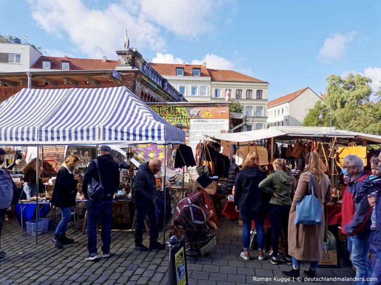 Flohschanze: verrückt-cooler Flohmarkt im Schanzenviertel/Hamburg ...